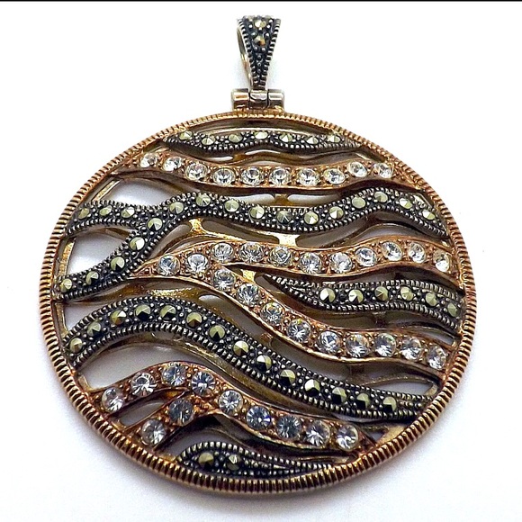 Lavish | Jewelry | Lavish By Tjm Two Tone 8k Rose Gold Over Sterling ...